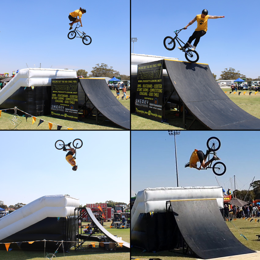 Kellerberrin Agricultural show 2021 – bmx stunt shows – FREEYSTYLE NOW