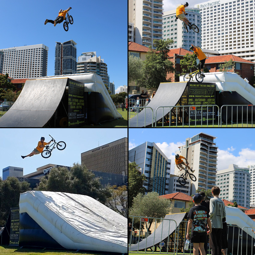 Targa West Rally BMX stunt shows – FREEYSTYLE NOW