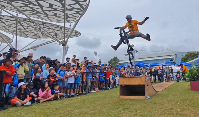 Freestyle Now Thrills the Australian Open with Spectacular BMX and ...